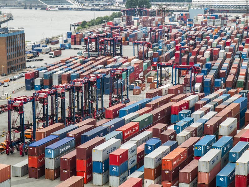 Container Storing Positions Editorial Image - Image of cargo, operation ...
