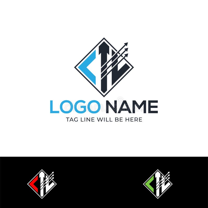 CTV Logo Design stock illustration. Illustration of finance - 143189206