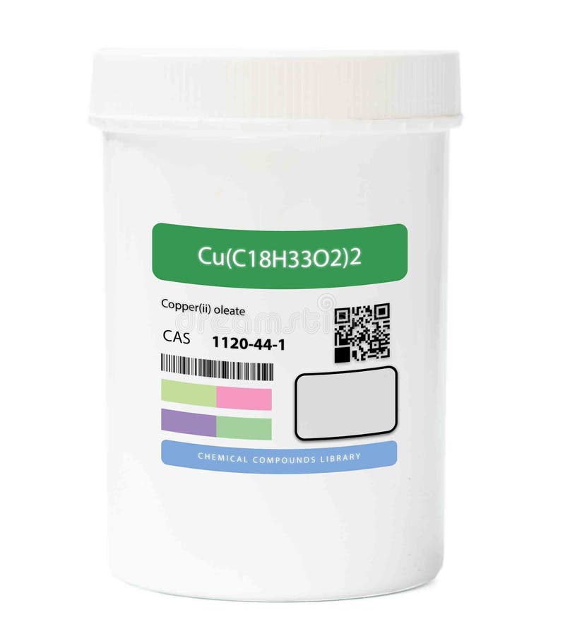Cu(C18H33O2)2 - Copper(II) Stearate Stock Photo - Image of industrial ...