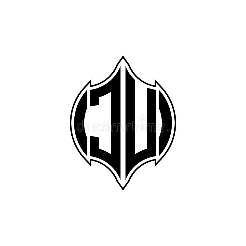 CU Logo Monogram Geometric Shield Shape Style Stock Vector ...