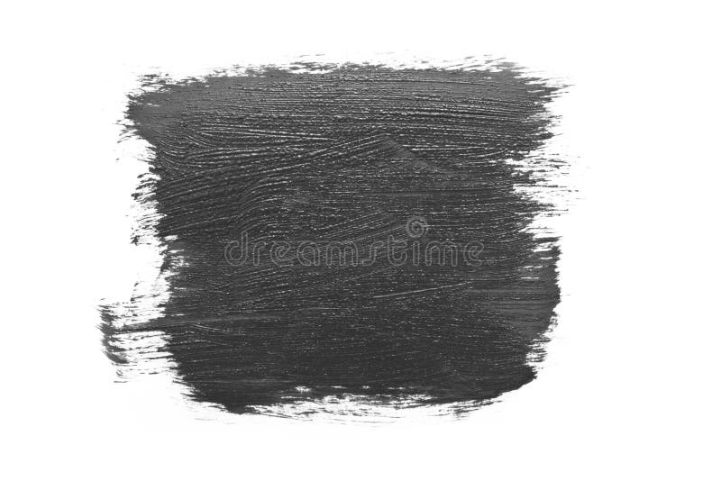 Cuadro Con Una Pintura Negra Foto de archivo - Imagen de extracto ...