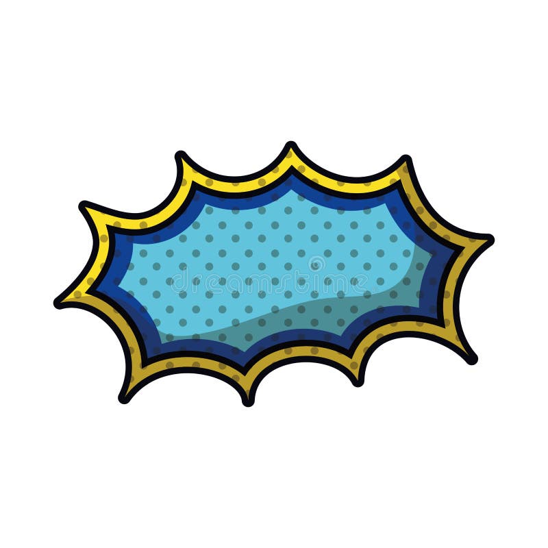 Cuadros De Di?logo En Icono Aislado C?mico Ilustración del Vector - Ilustración de fondo, texto ...