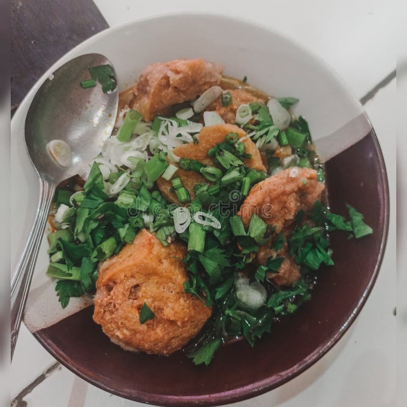 Cuanki Sundanese Special Food Stock Image - Image of specialties ...