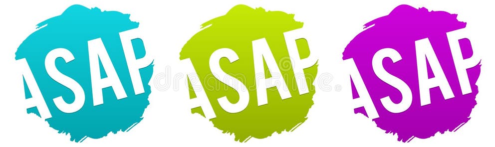 CUANTO ANTES - Cuanto Antes Insignia Del Vector Ilustración del Vector ...