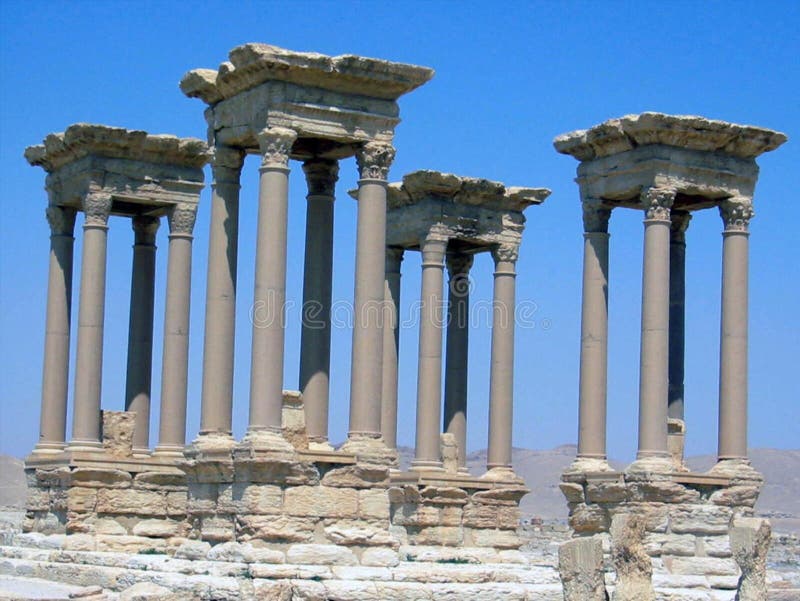 Las Cuatro Columnas Les Quatre Columnes - Cerca Por Art Museum Nacional ...