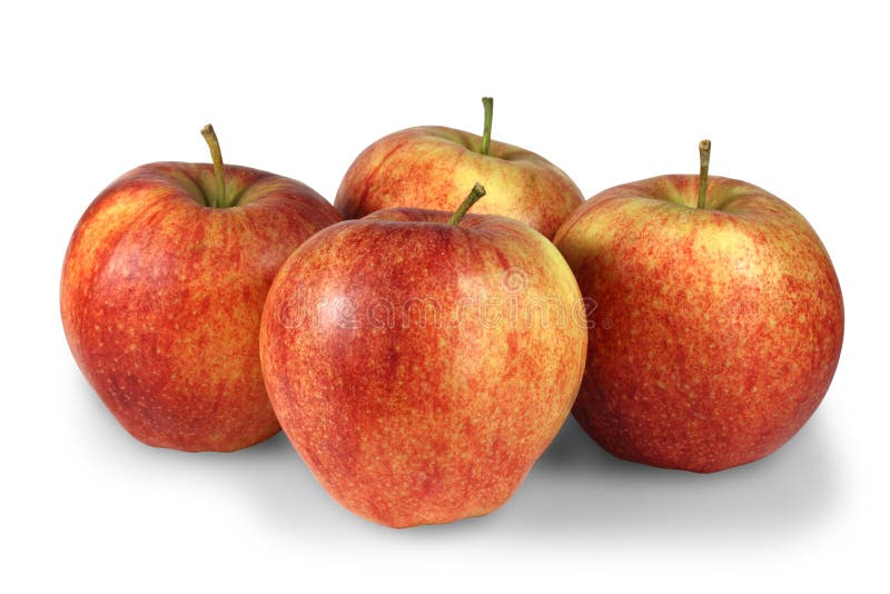 Cuatro Manzanas Aisladas En Blanco Fotos De Stock - Download 167 Fotos ...