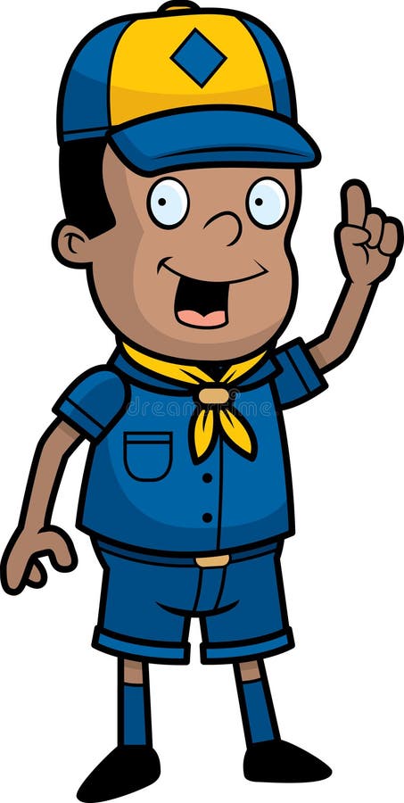 Cub Scout stock vector. Illustration of youth, vector - 6858979