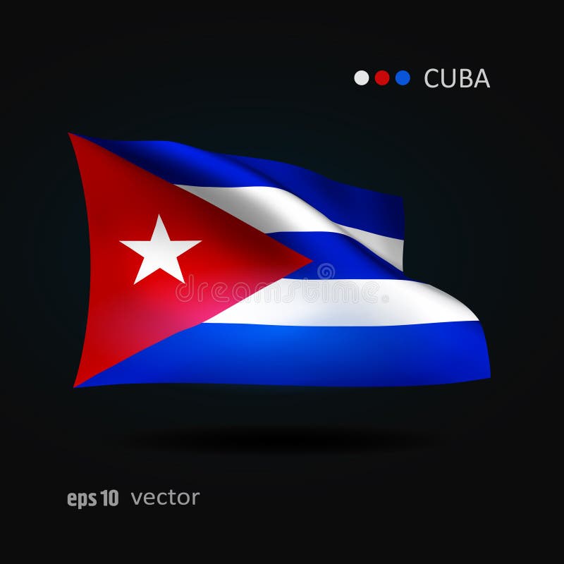 Cuba Flag Black White Stock Illustrations 445 Cuba Flag Black White
