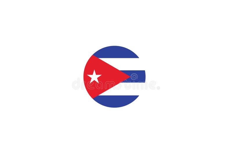 Cuba Flag Symbol Emblem State Stock Vector - Illustration of logo, cuba ...