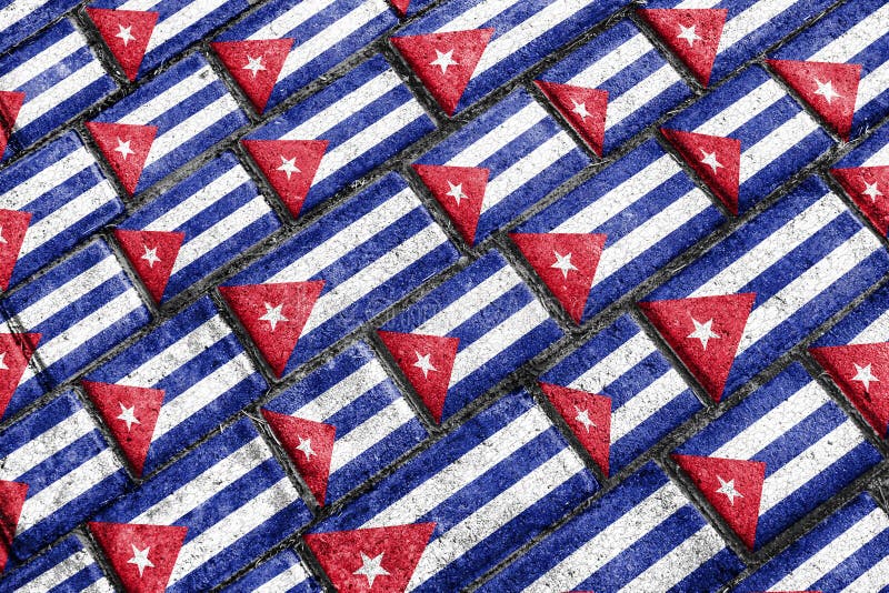 Cuba Flag Urban Grunge Pattern Stock Image - Image of aged, emblem ...