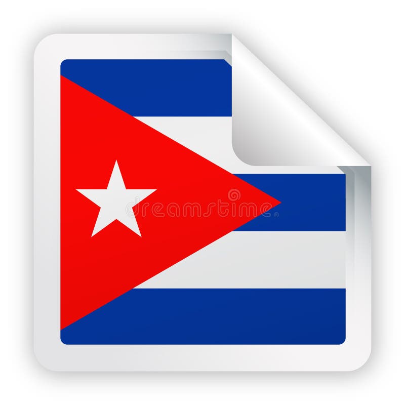 Cuba - Map and Flag - Detailed Vector Illustration Stock Illustration ...