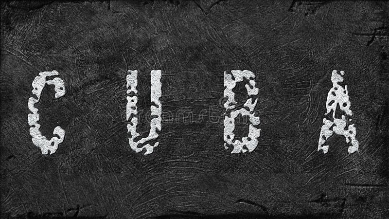 Cuba Lithium Extraction, Modern Mining Concept Stock Illustration ...