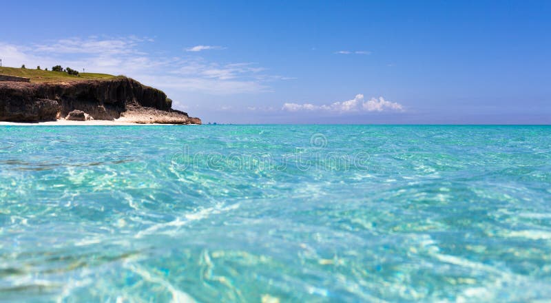Seaside view with blue sky stock image. Image of adjacent - 277481113