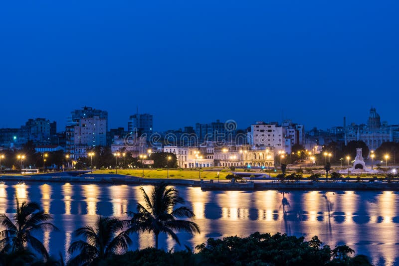 Cuba Skyline from Havana in the Morning Editorial Photo - Image of ...