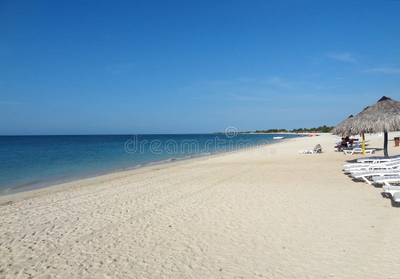 Cuban beach scenery stock image. Image of waterside, coast - 63516983