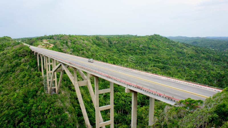 Cuban bridge. Mantanzas. stock image. Image of forests - 26261077