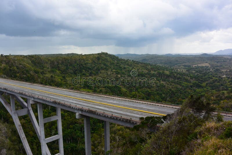 Cuban Bridge in the Near of Varadero Cuba 2019. Stock Image - Image of ...