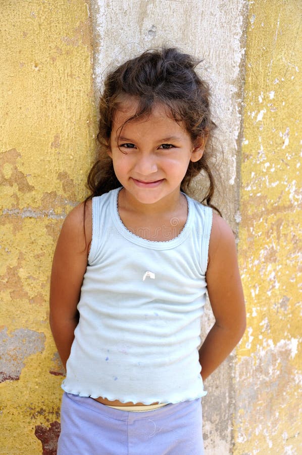Cuban child on the street editorial stock photo. Image of summer - 15763478