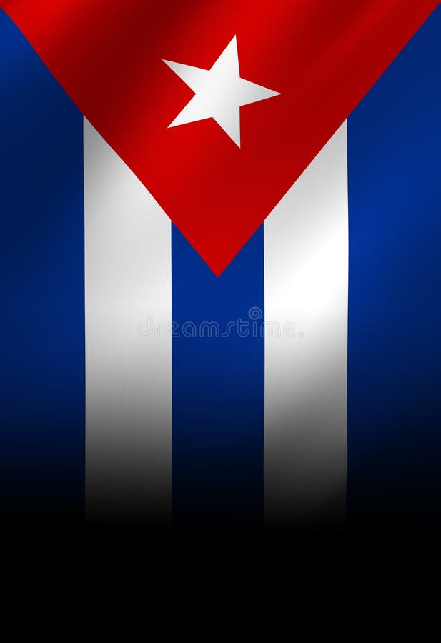 Cuban flag stock illustration. Illustration of patriot, ball - 65204
