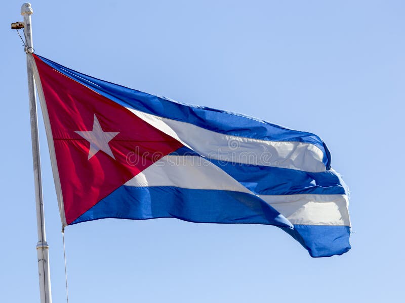 Cuban flag stock photo. Image of flag, background, stripes - 1613364