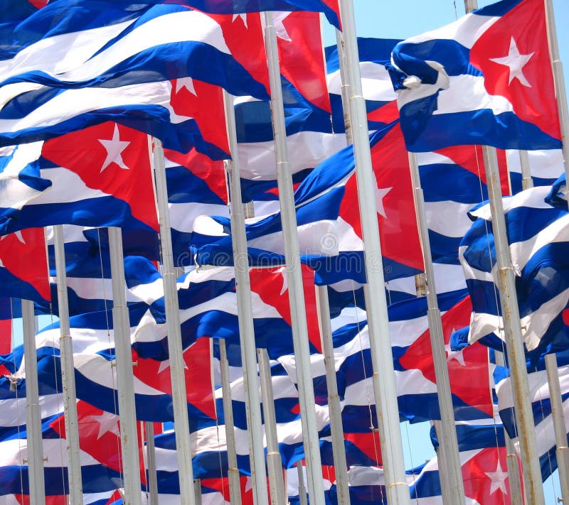 Cuban flags stock illustration. Illustration of cuban - 9073806