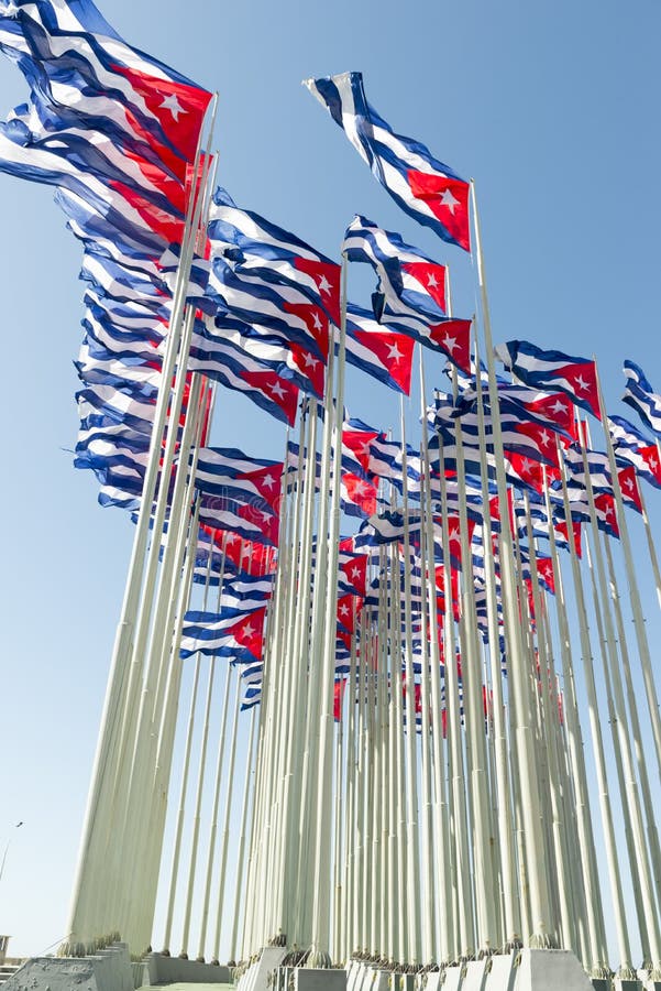 Cuban flags stock photo. Image of castro, culture, patria - 40828466