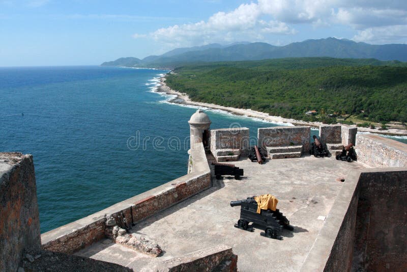 El Morro Fort Cuba stock image. Image of historic, view - 61995095