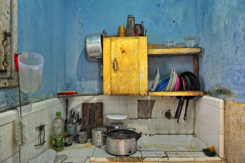 Cuban Kitchen stock photo. Image of pots, shows, cuban - 148083728