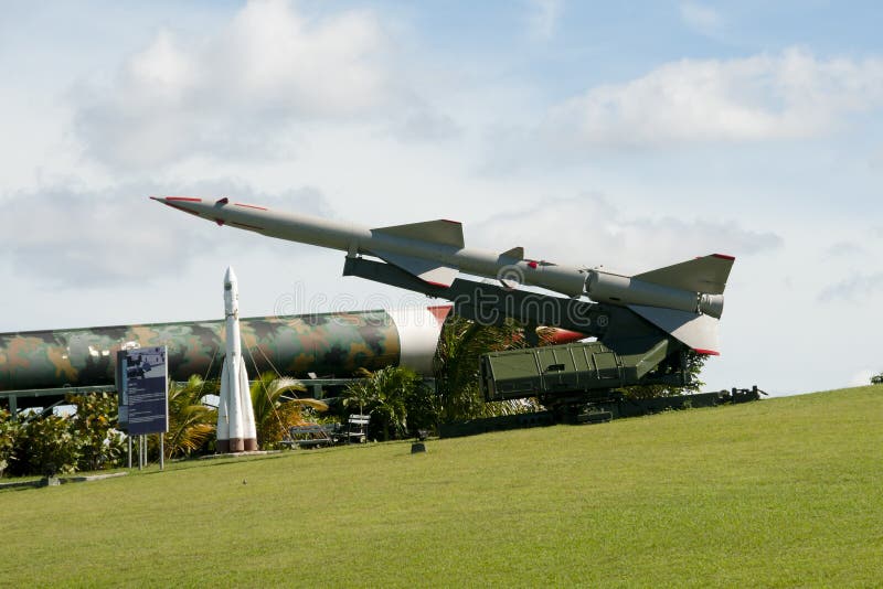 Cuban Missile Crisis Weapons Display - Havana - Cuba Editorial ...
