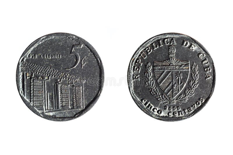 Cuban one cent stock photo. Image of havana, history - 84890744