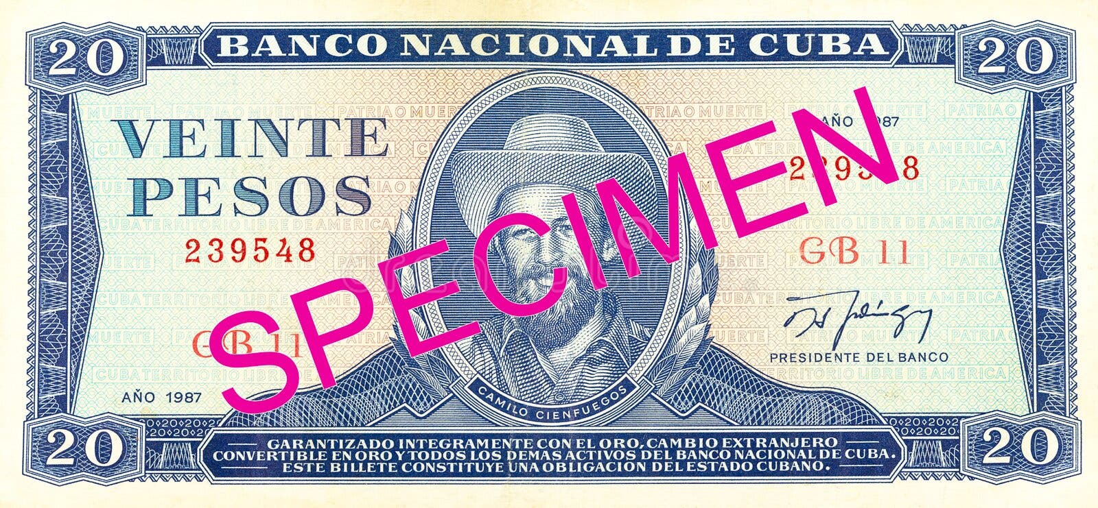 1 Cuban Peso Coin Against 20 Cuban Peso Banknote Stock Image - Image of ...