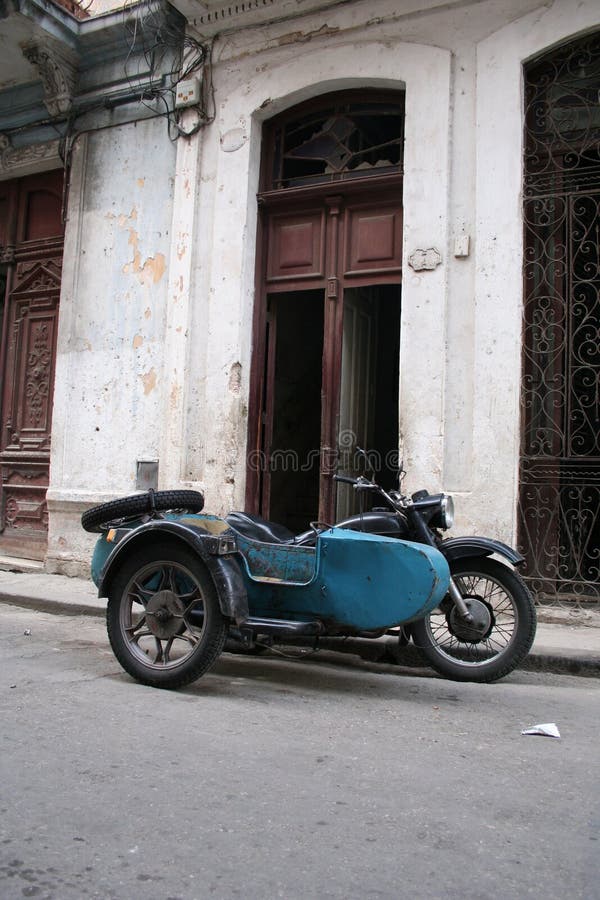 Cuban Sidecar stock photo. Image of city, retro, havana - 44984124