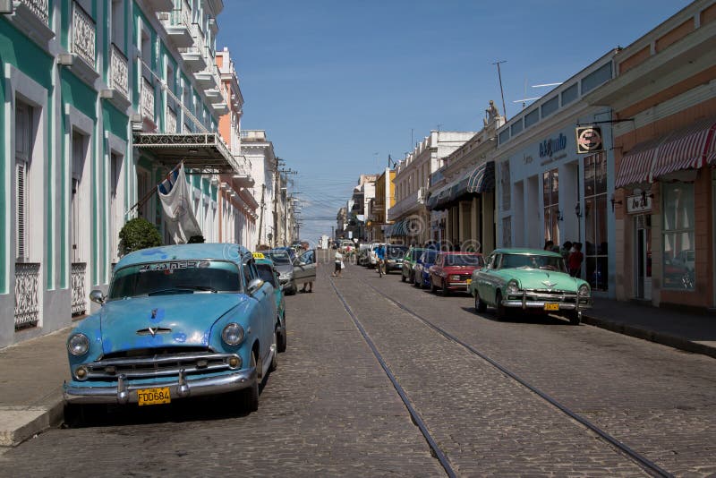 Cuban street editorial photo. Image of city, cuba, street - 28465341