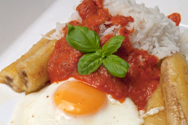 Cuban-style rice stock photo. Image of cuba, sauce, garnish - 11948234