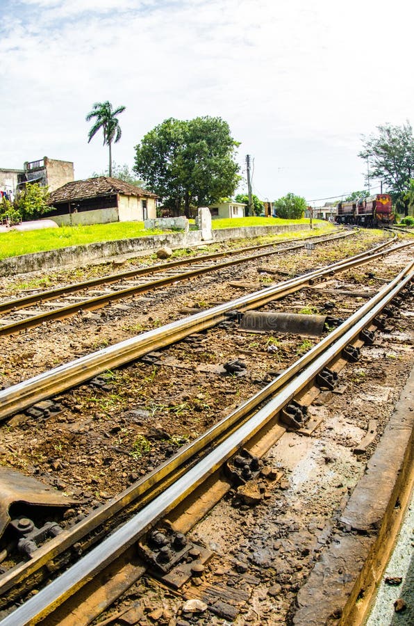 Cuban trains and railroads stock image. Image of heritage - 38521311