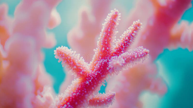 The Cube Aquarium, Adorned with Colorful Corals and Fish, is Positioned ...