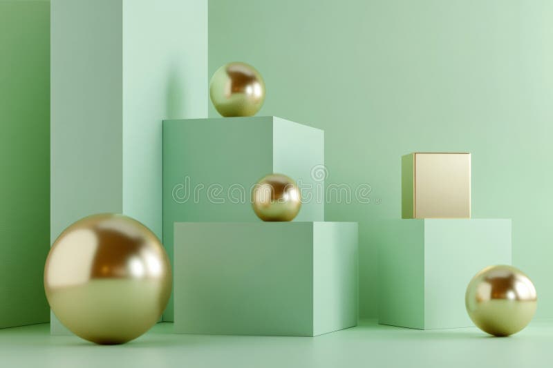 Cube Arrangement, Shifting into Different Geometric Forms with a Smooth ...
