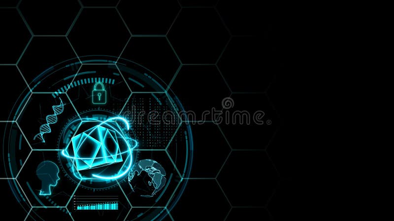 Cube Atom Blockchain and Holographic Futuristic Digital Technology with ...