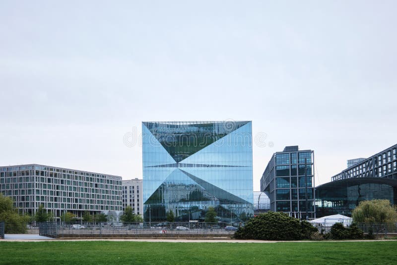 Cube Berlin Office Building at Berlin Central Station Designed by 3XN ...
