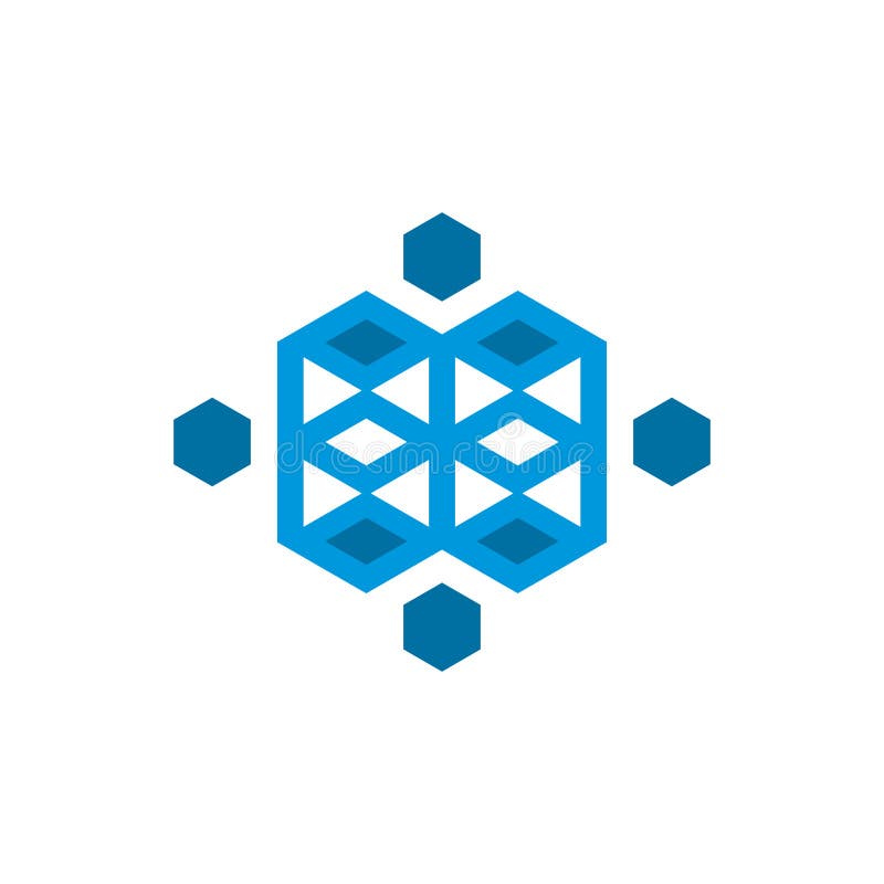 Cube block technology logo stock vector. Illustration of graphic ...