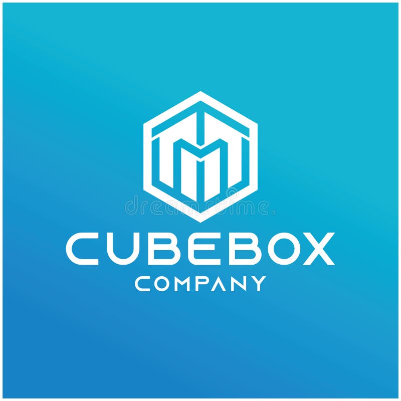 Cube Box Logo Design Vector Symbol Technology Emblem Stock Vector ...