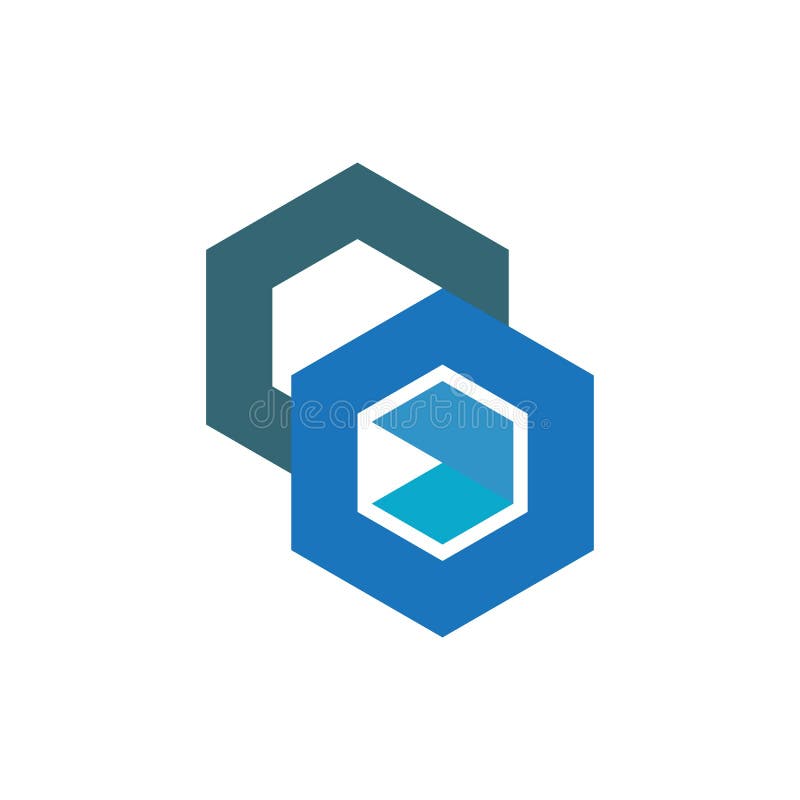 Cube business vector stock vector. Illustration of graphic - 205860344