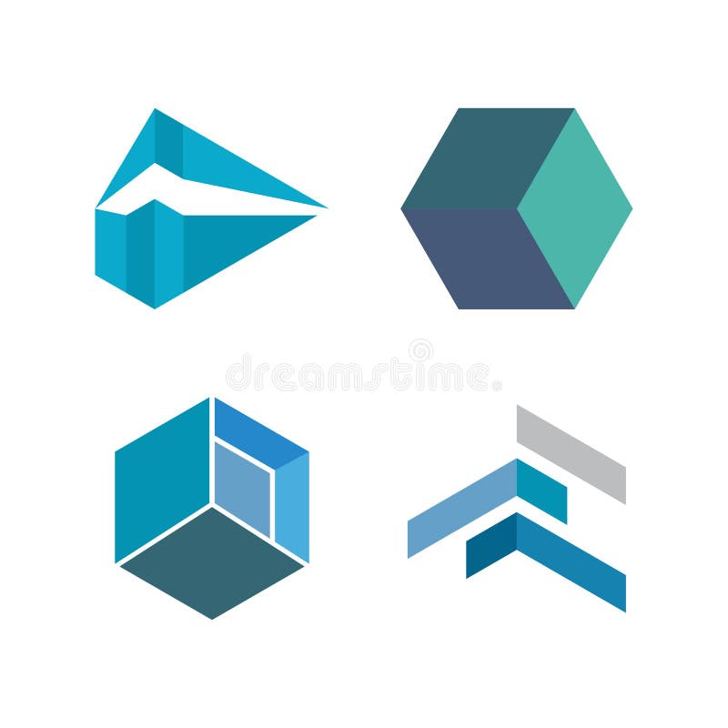 Cube business vector stock vector. Illustration of vector - 251744370
