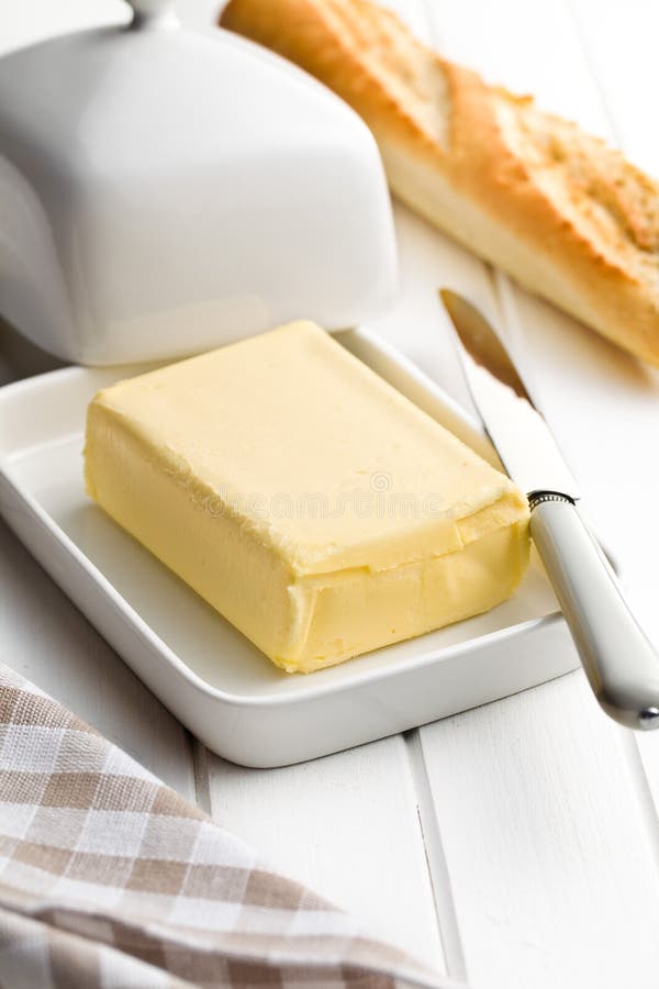 Butter on a Bread stock image. Image of gourmet, decorated - 30227815