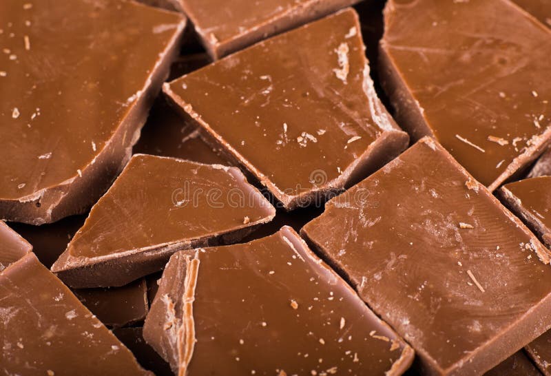 Cube of chocolate stock photo. Image of food, copy, full - 76669894