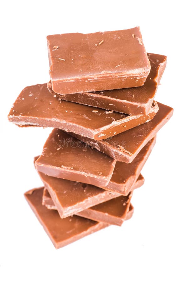Cube of chocolate stock photo. Image of gourmet, cocoa - 76669902