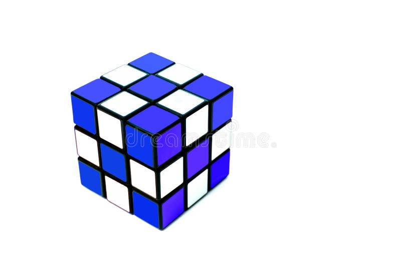 Cube coloré image stock. Image du mathématiques, détendez - 2058593