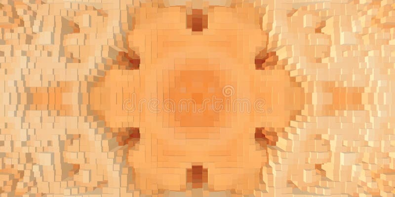 Cube 3d Extrude Symmetry Background, Texture Repeat Stock Illustration ...