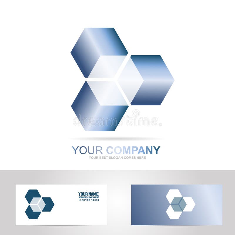 Cube 3d technology logo stock vector. Illustration of template - 55177445