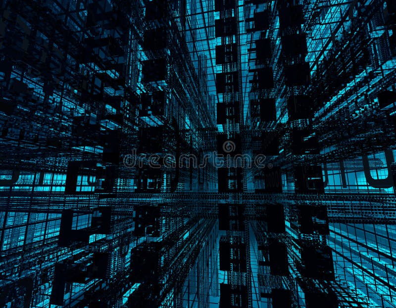 Cube Data Technology Array And Big Data Transmission And Storage Programming And Code Structure